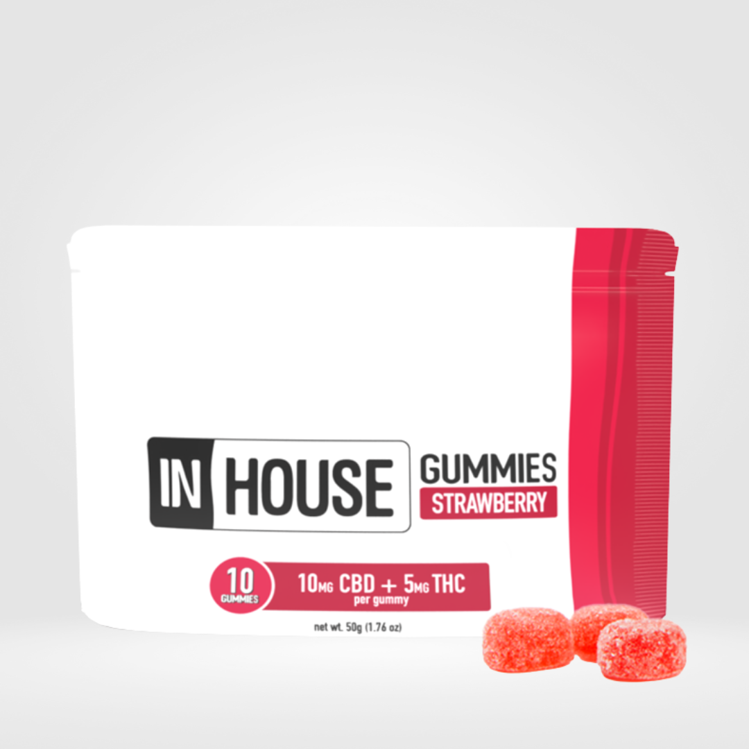 In House Strawberry Gummies - First State Compassion